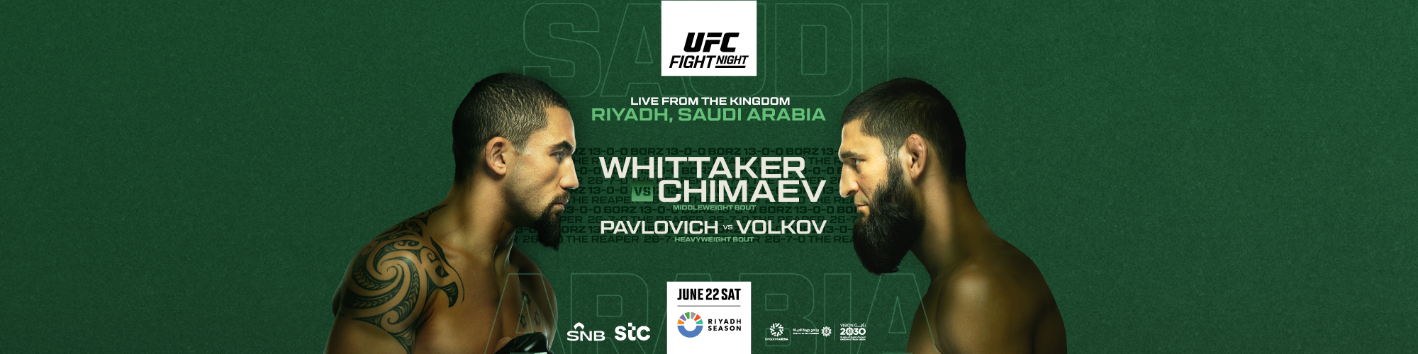 UFC Fight Night in Saudi Arabia: An Unforgettable Showdown